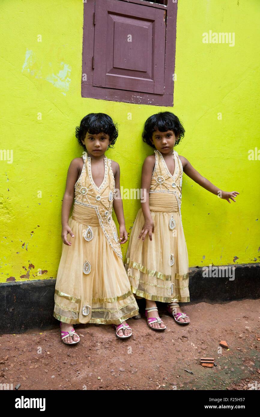 India, Kerala, Kodinhi, twins town Stock Photo - Alamy
