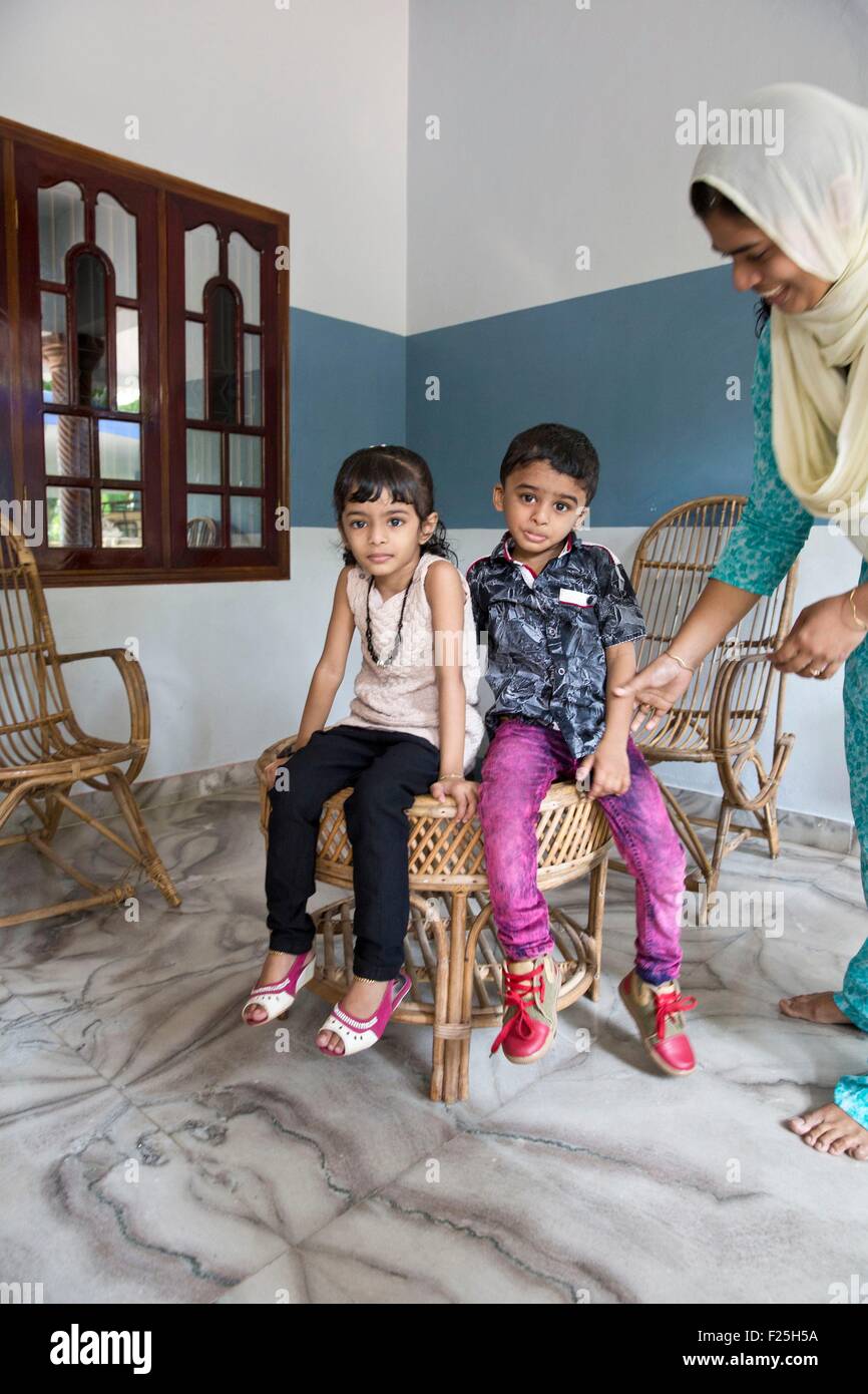 India, Kerala, Kodinhi, twins town Stock Photo - Alamy