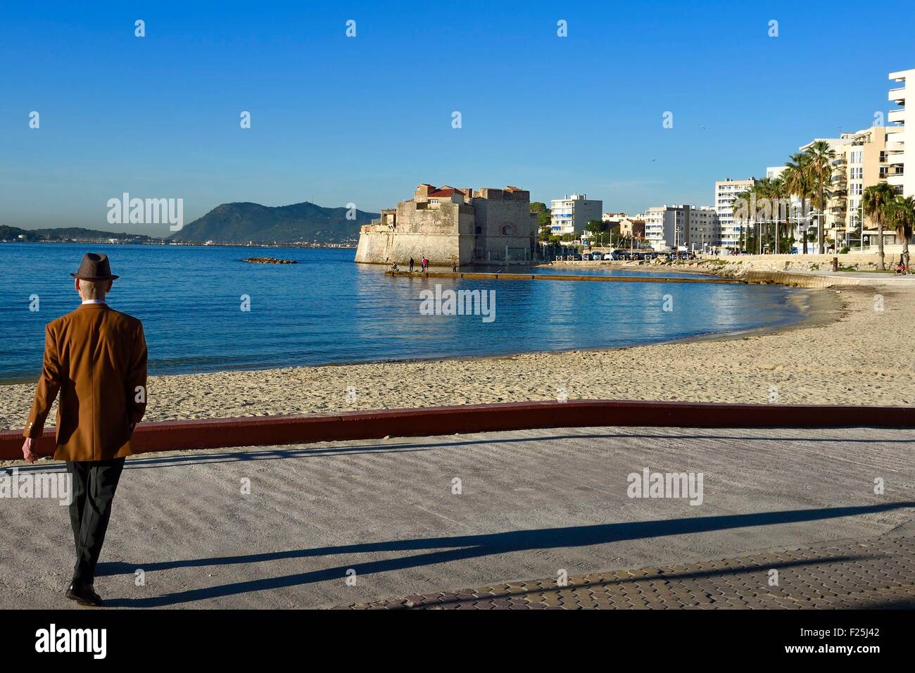 Mourillon beach hi-res stock photography and images - Alamy