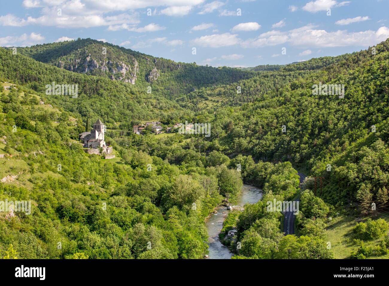 France, Aveyron, Parc Naturel Regional des Grands Causses (Natural ...