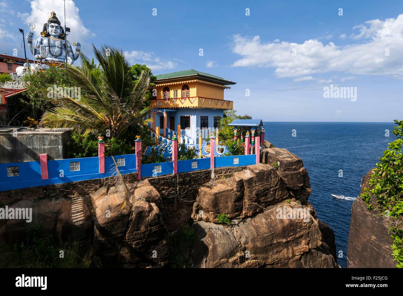Sri Lanka, Northeasthern Province, Trincomalee, Gokama hinduism temple ...