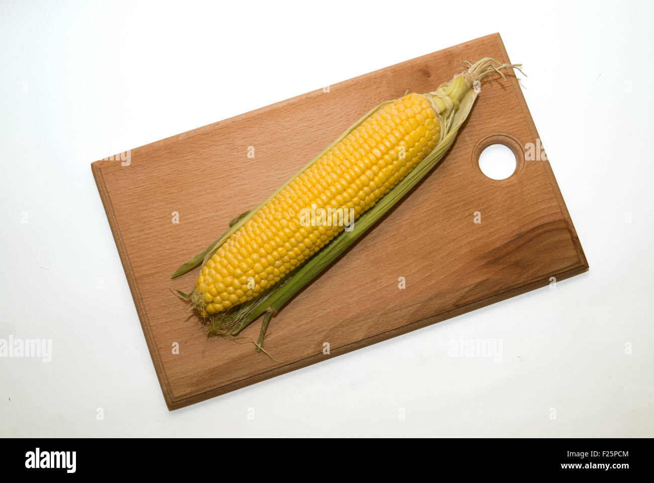 Ear of corn on white hi-res stock photography and images - Alamy