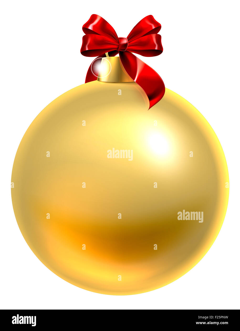 Red gold christmas background Cut Out Stock Images & Pictures - Alamy
