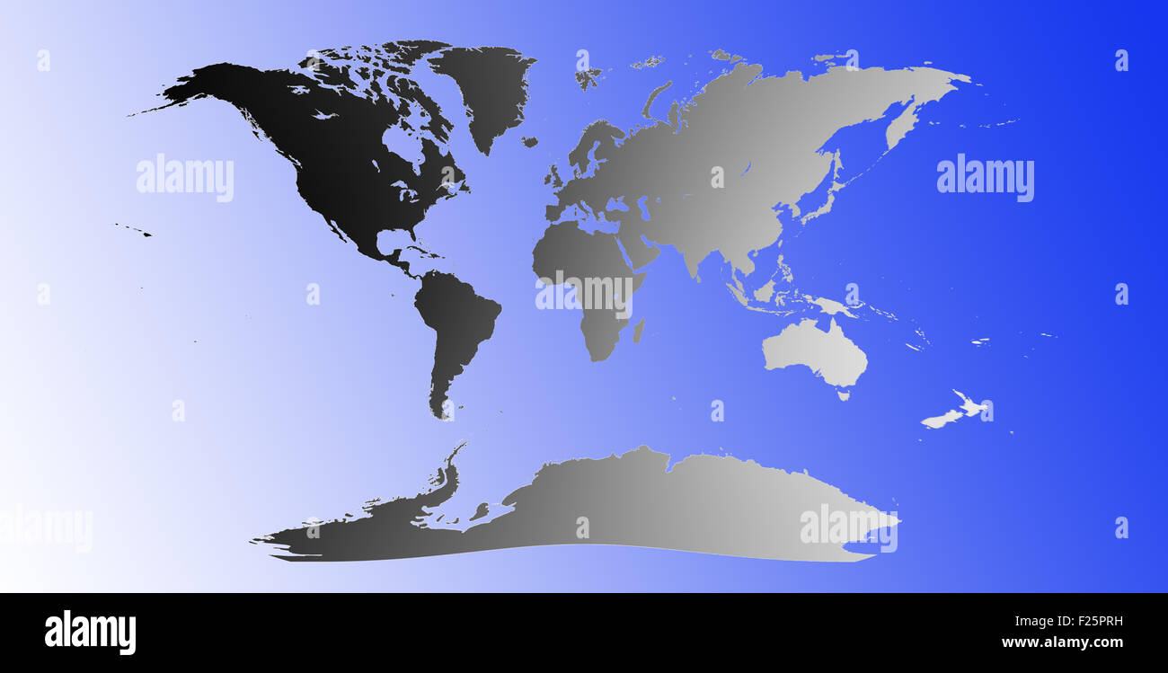 Symbolbild: Weltkarte/ symbolic image: world map Stock Photo - Alamy