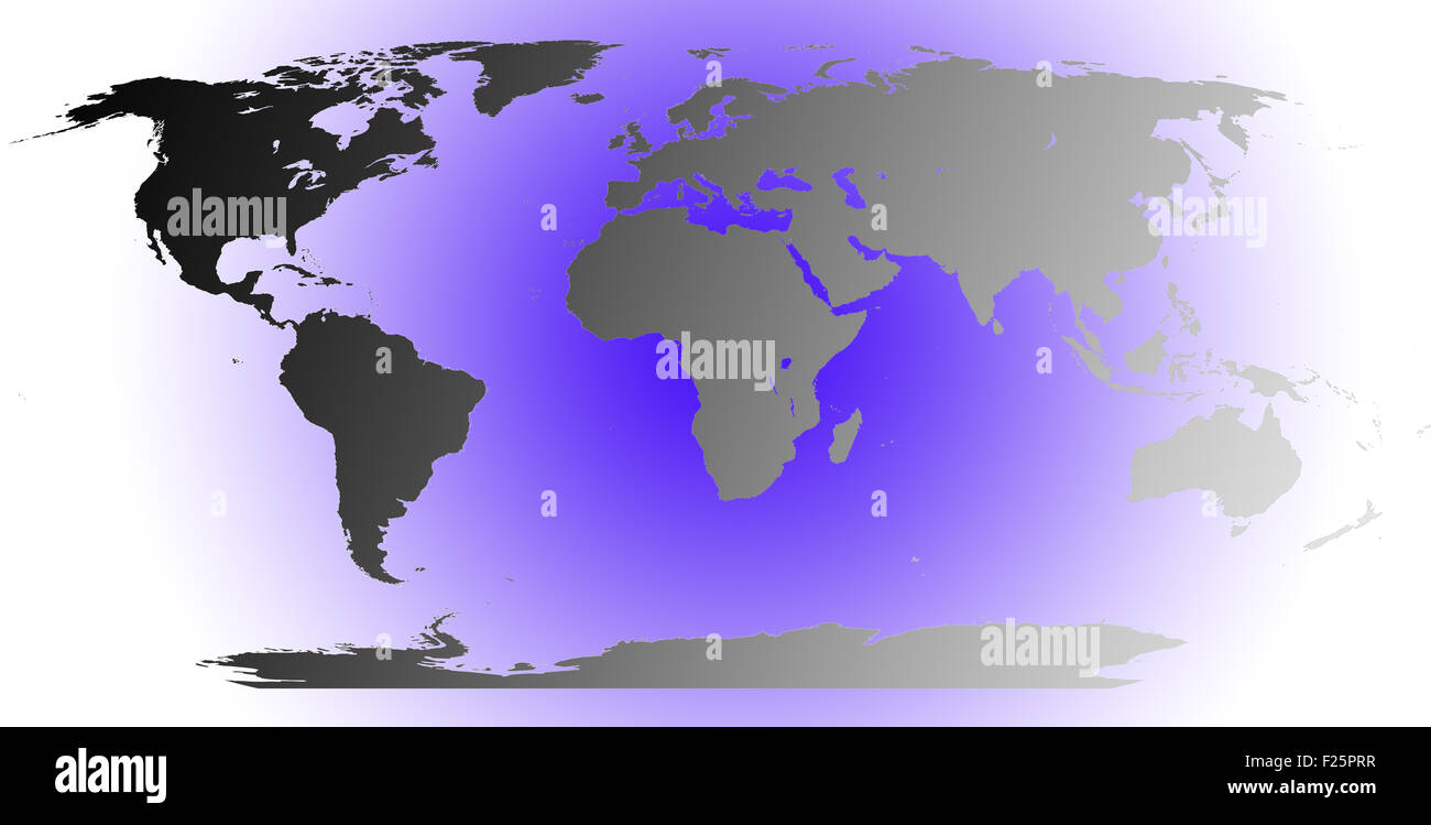 Symbolbild: Weltkarte/ symbolic image: world map Stock Photo - Alamy