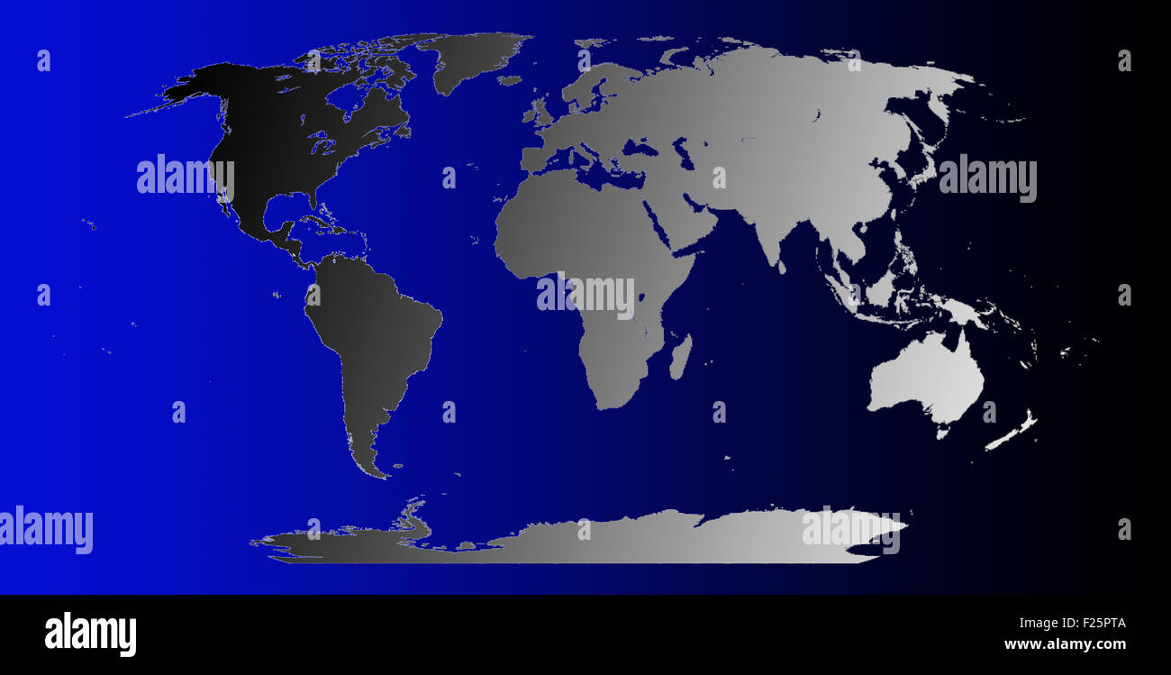 Symbolbild: Weltkarte/ symbolic image: world map Stock Photo - Alamy