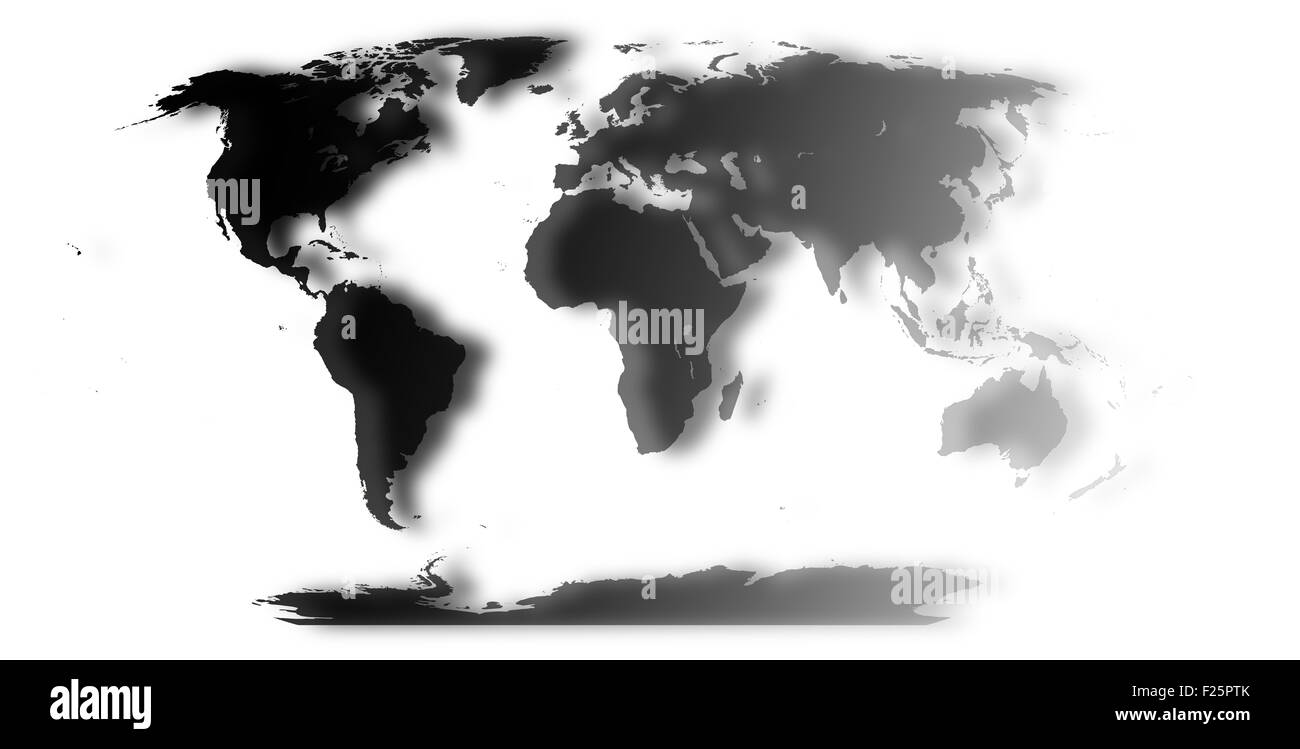 Symbolbild: Weltkarte/ symbolic image: world map Stock Photo - Alamy