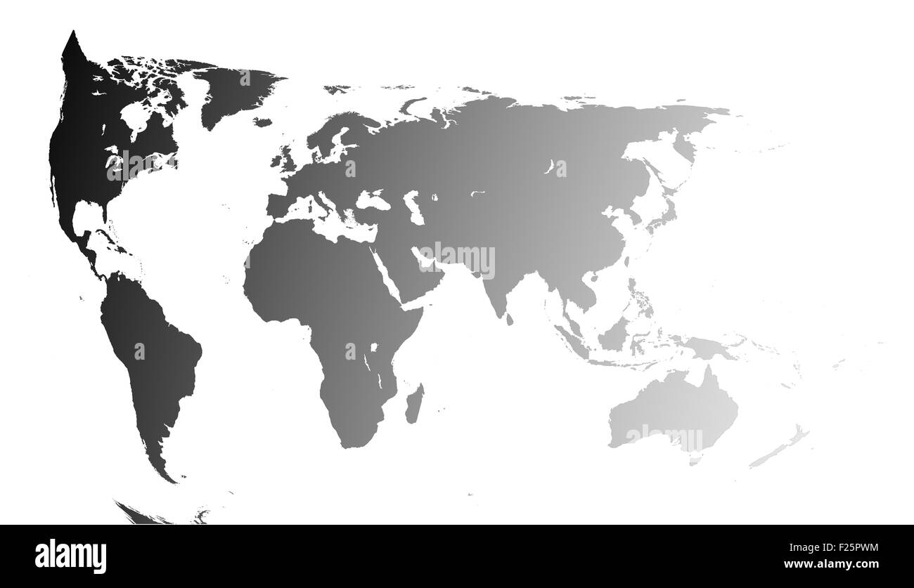 Symbolbild: Weltkarte/ symbolic image: world map Stock Photo - Alamy