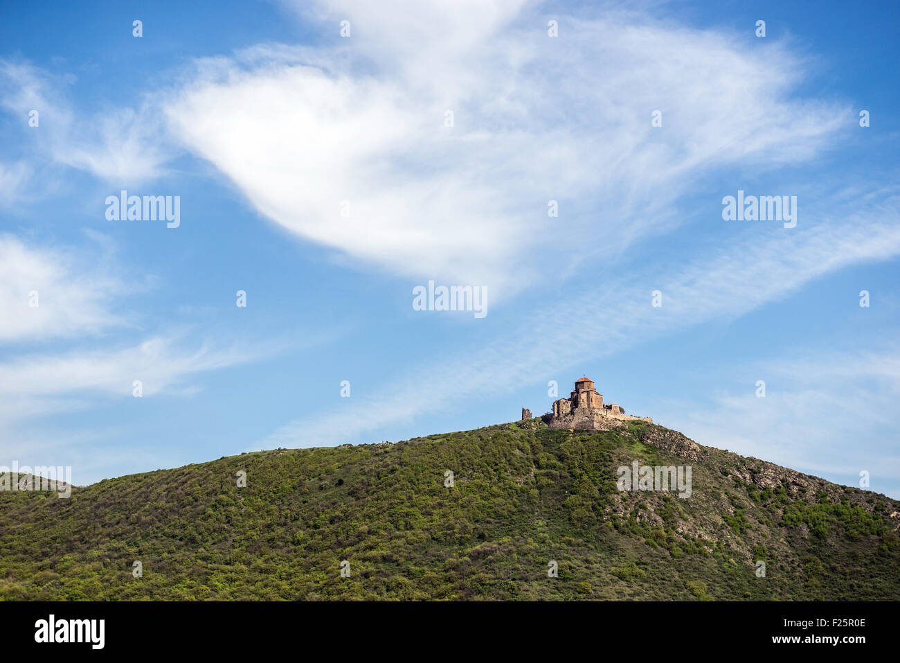UNESCO World Heritage 6th century Georgian Orthodox Jvari Monastery ...