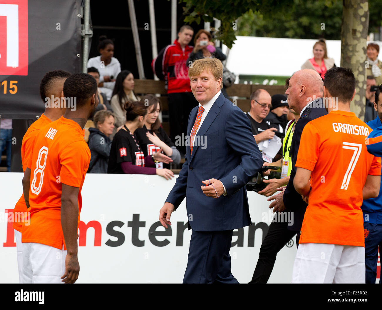 Dutch King Willem-Alexander attends Homeless World Cup on the ...