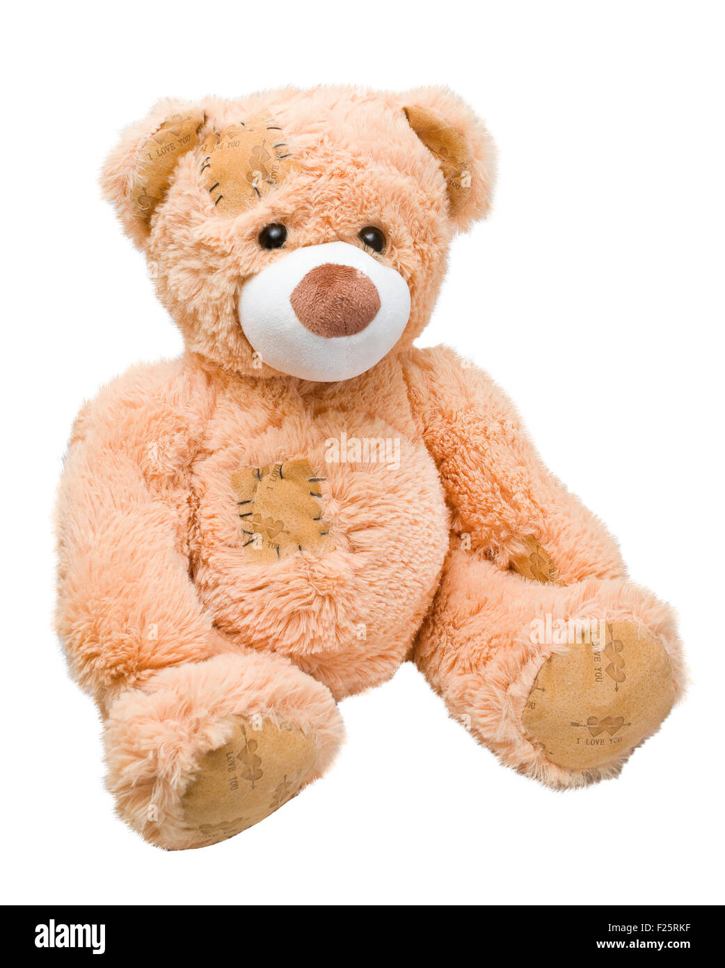 sitting sideways teddy bear want to play Stock Photo - Alamy