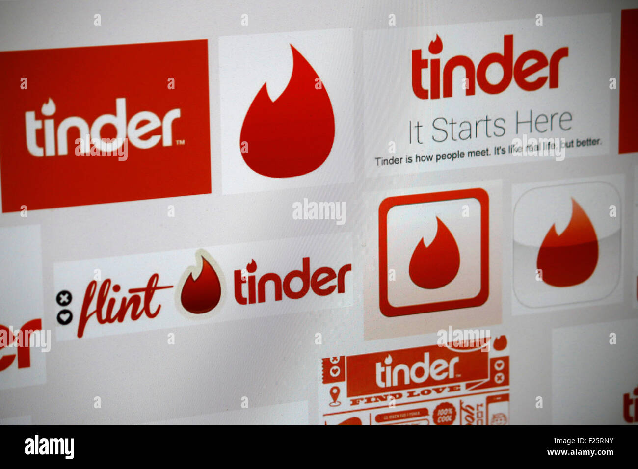 Tinder logo hi-res stock photography and images - Alamy