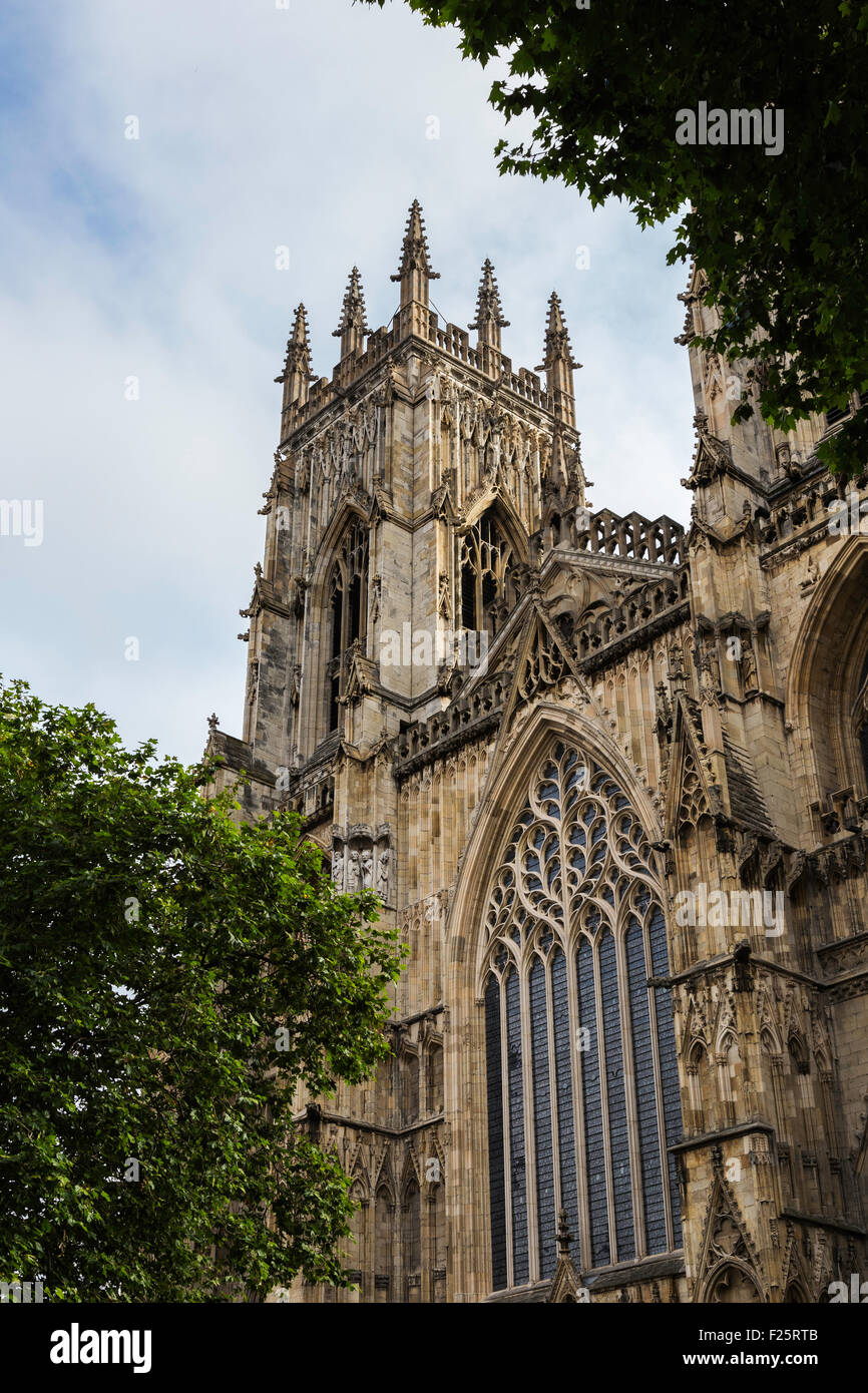 Exterior Architecture of York Minster Stock Photo - Alamy
