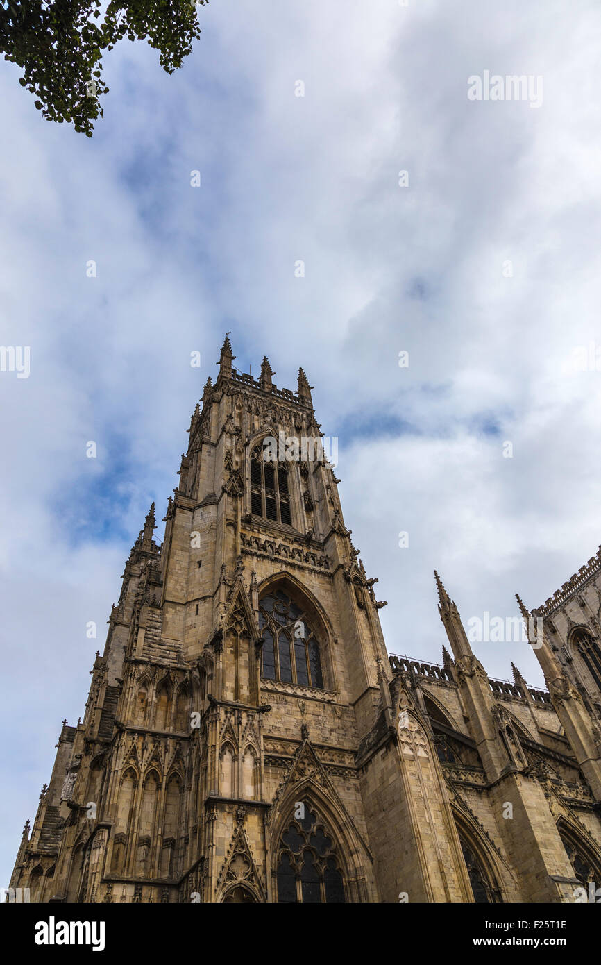 Exterior Architecture of York Minster Stock Photo - Alamy