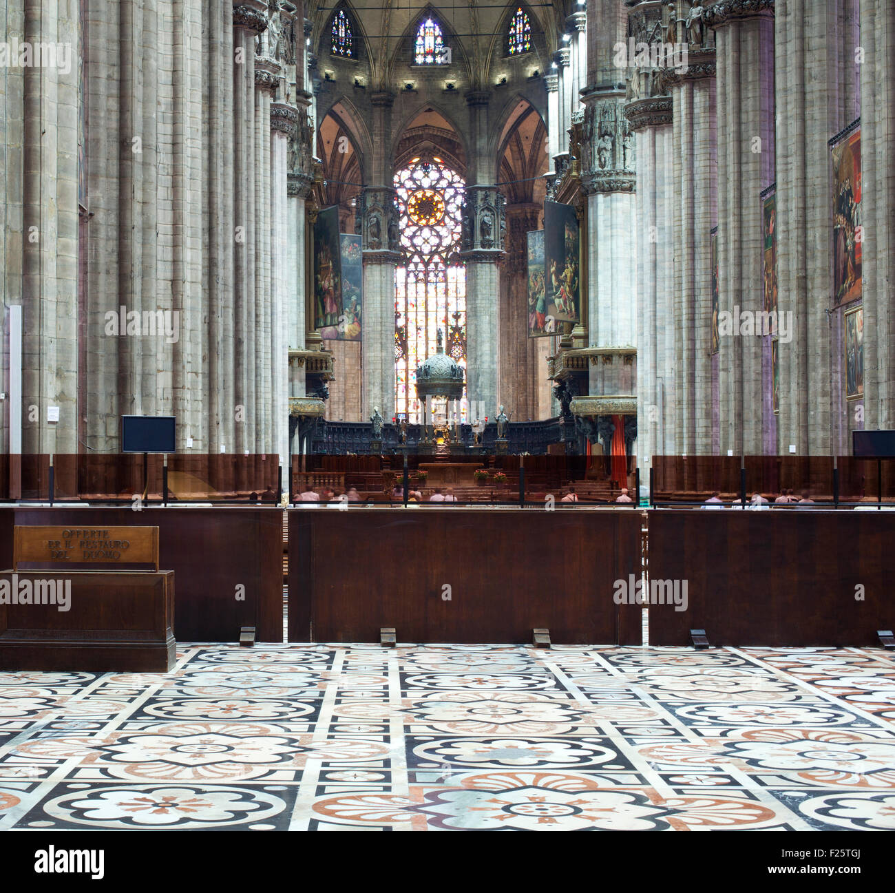 Interior Milan Cathedral