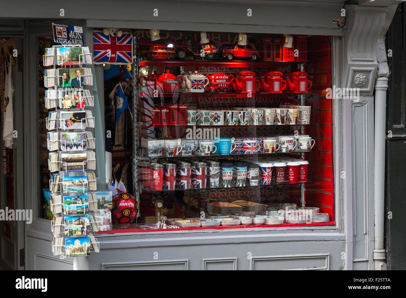 Window of Gift Shop Stock Photo - Alamy