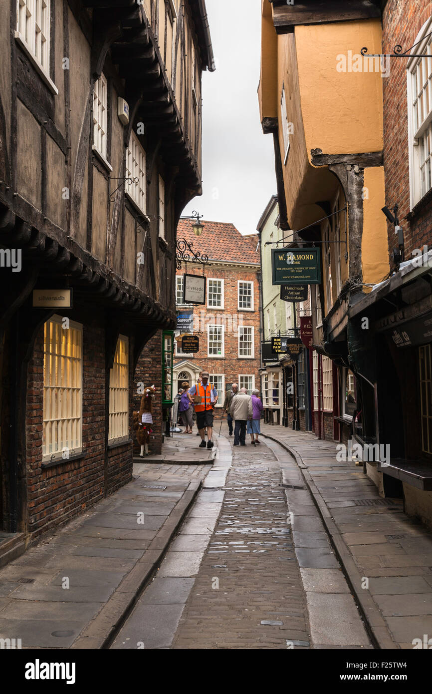 The Shambles a Famous and Well Preserved Medieval Street in the Heart ...