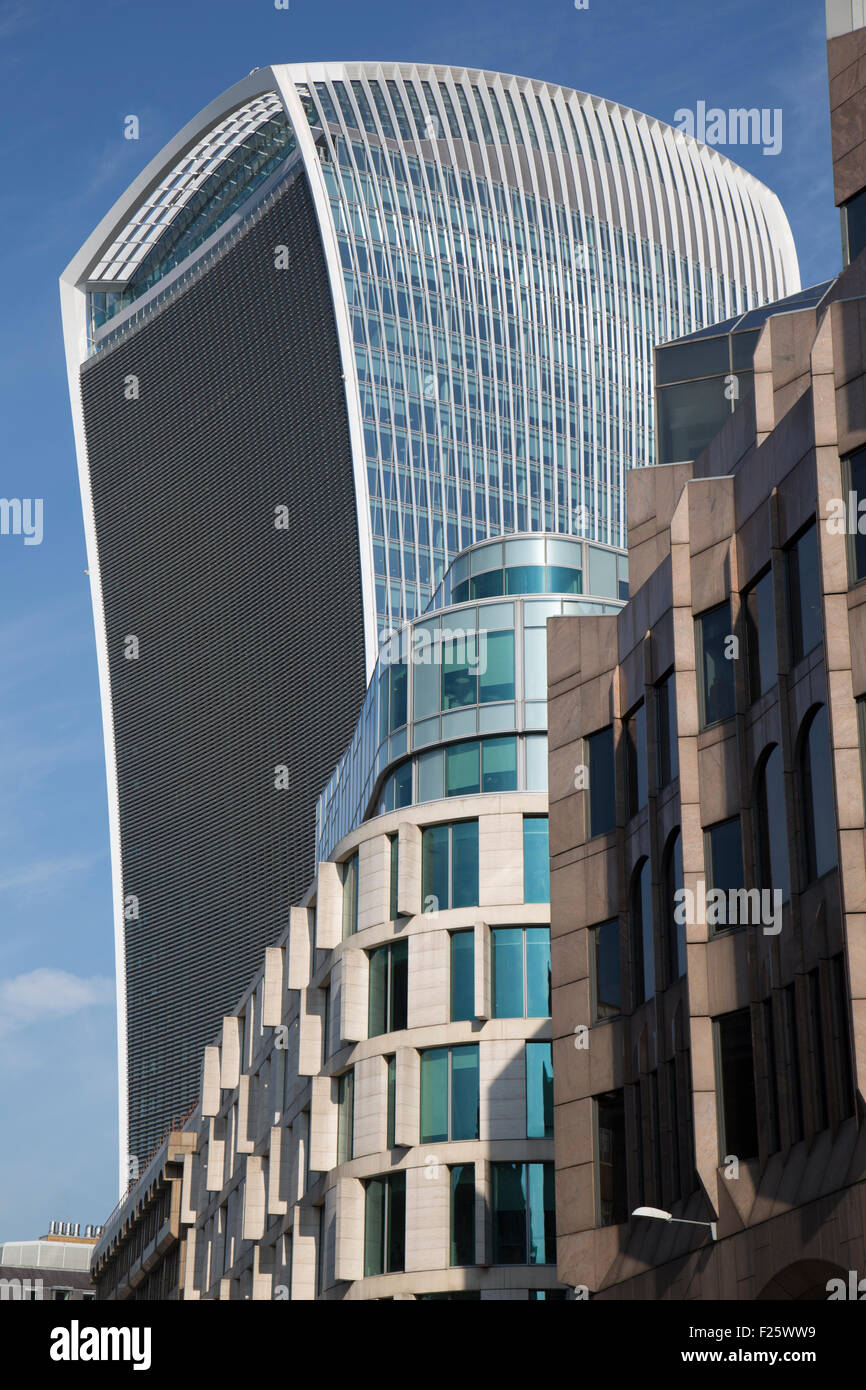 The high rise office block at 20 Fenchurch Street, London Stock Photo ...