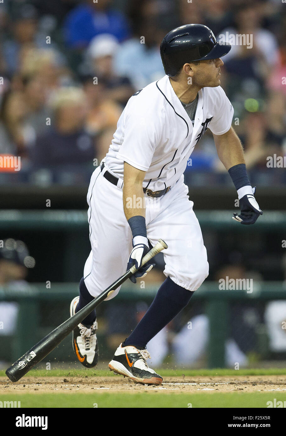 Detroit Michigan Usa 09th Sep 2015 Detroit Tigers Second Baseman