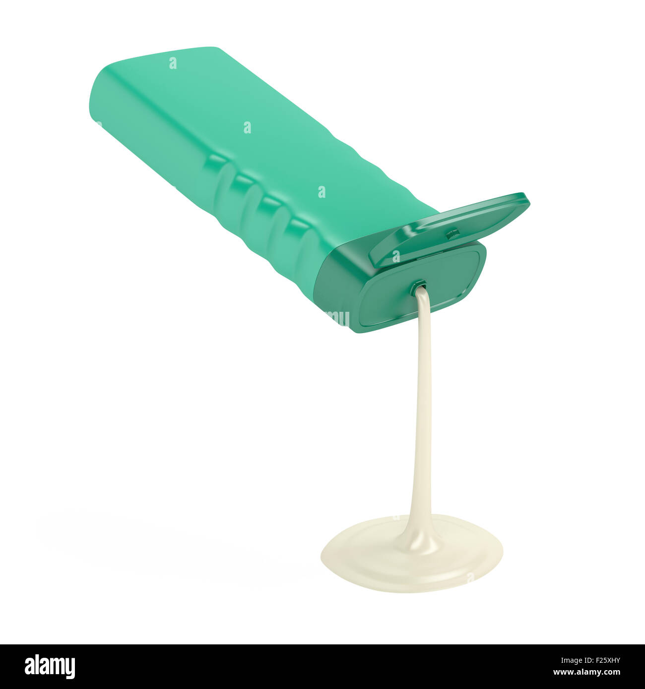 Shampoo pouring from the bottle Stock Photo - Alamy