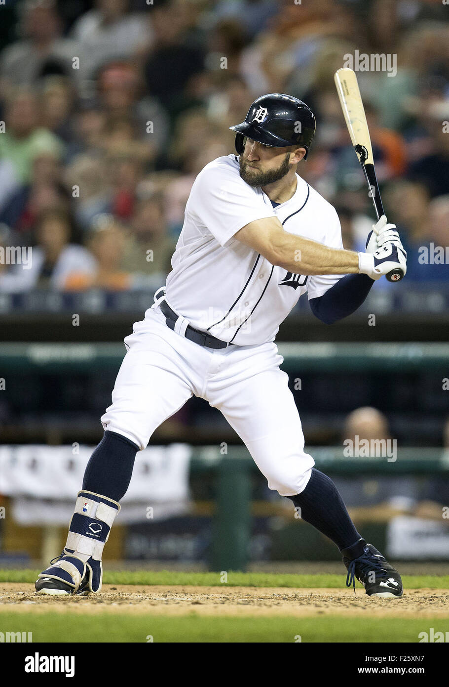 Detroit, Michigan, USA. 09th Sep, 2015. Detroit Tigers outfielder Tyler ...