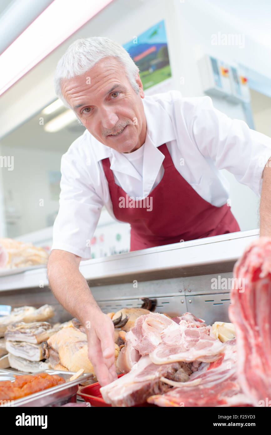 Butcher section hi-res stock photography and images - Alamy