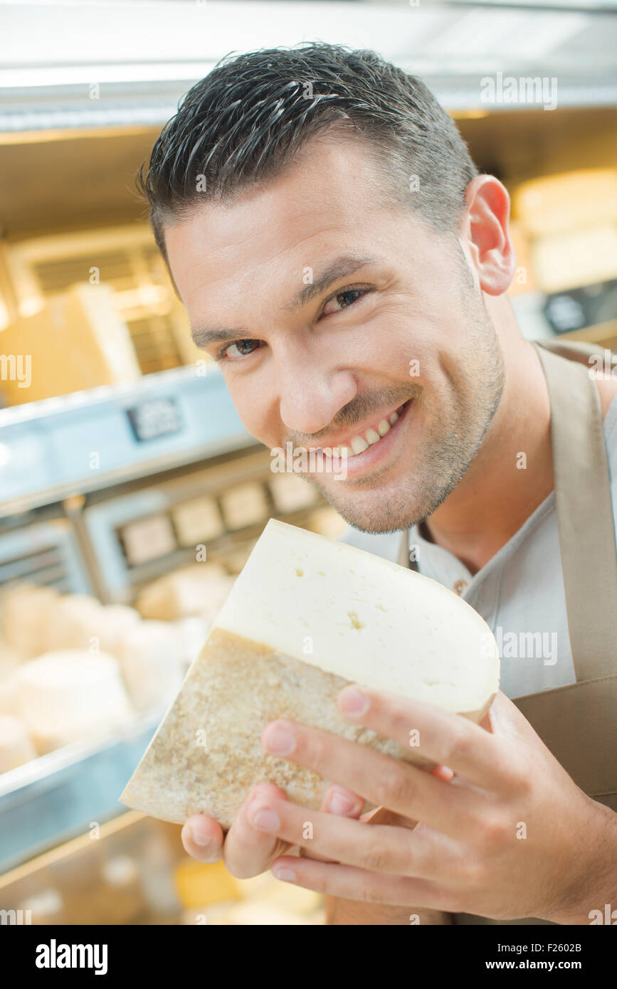 Deli assistant hi-res stock photography and images - Alamy