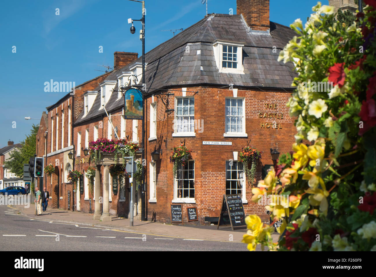 Devizes, a market town in the heart of Wiltshire, England UK Castle ...
