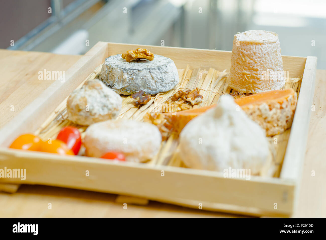 Selection of cheeses Stock Photo - Alamy