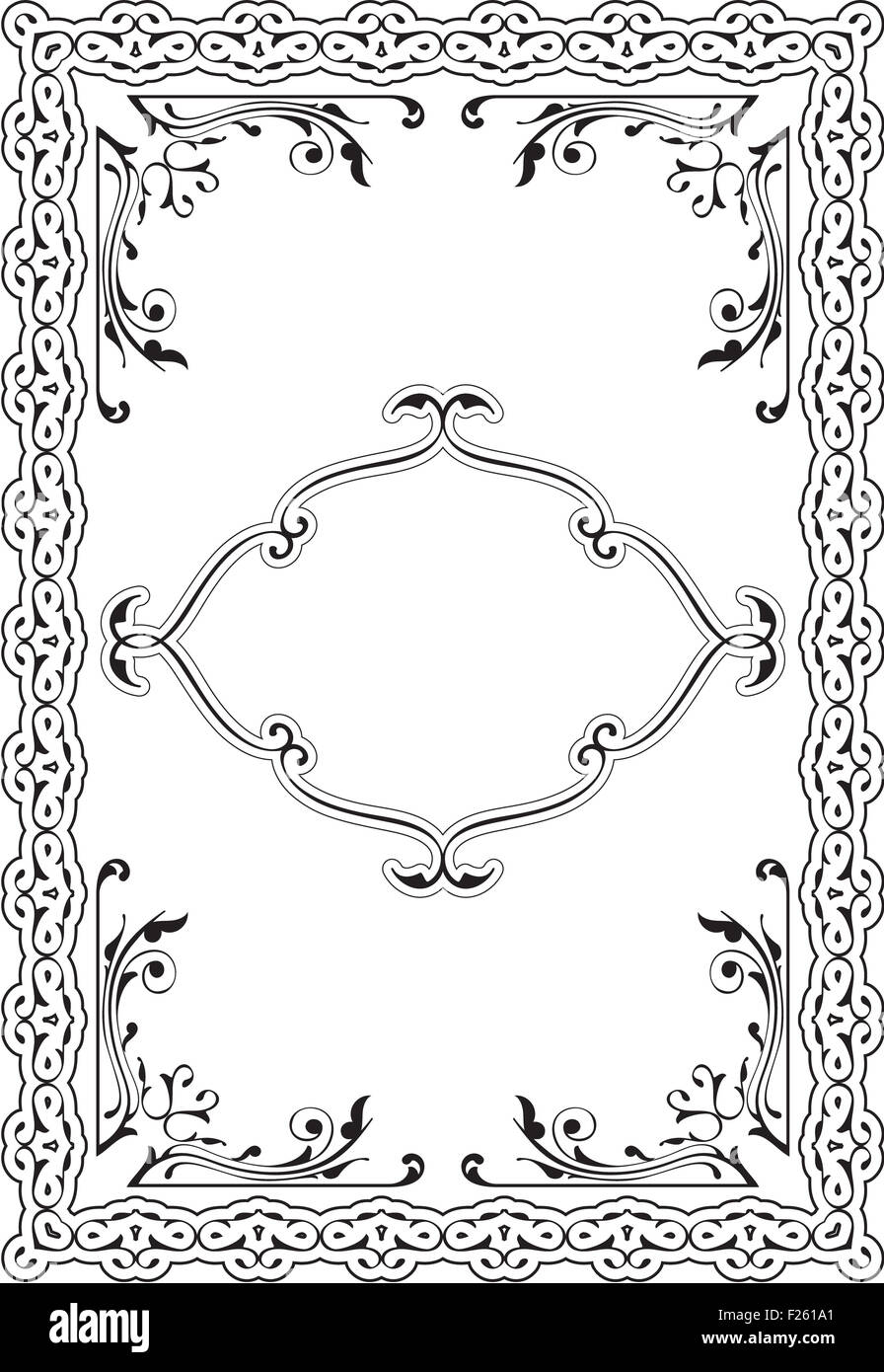 Art renaissance frame is on white Stock Photo - Alamy