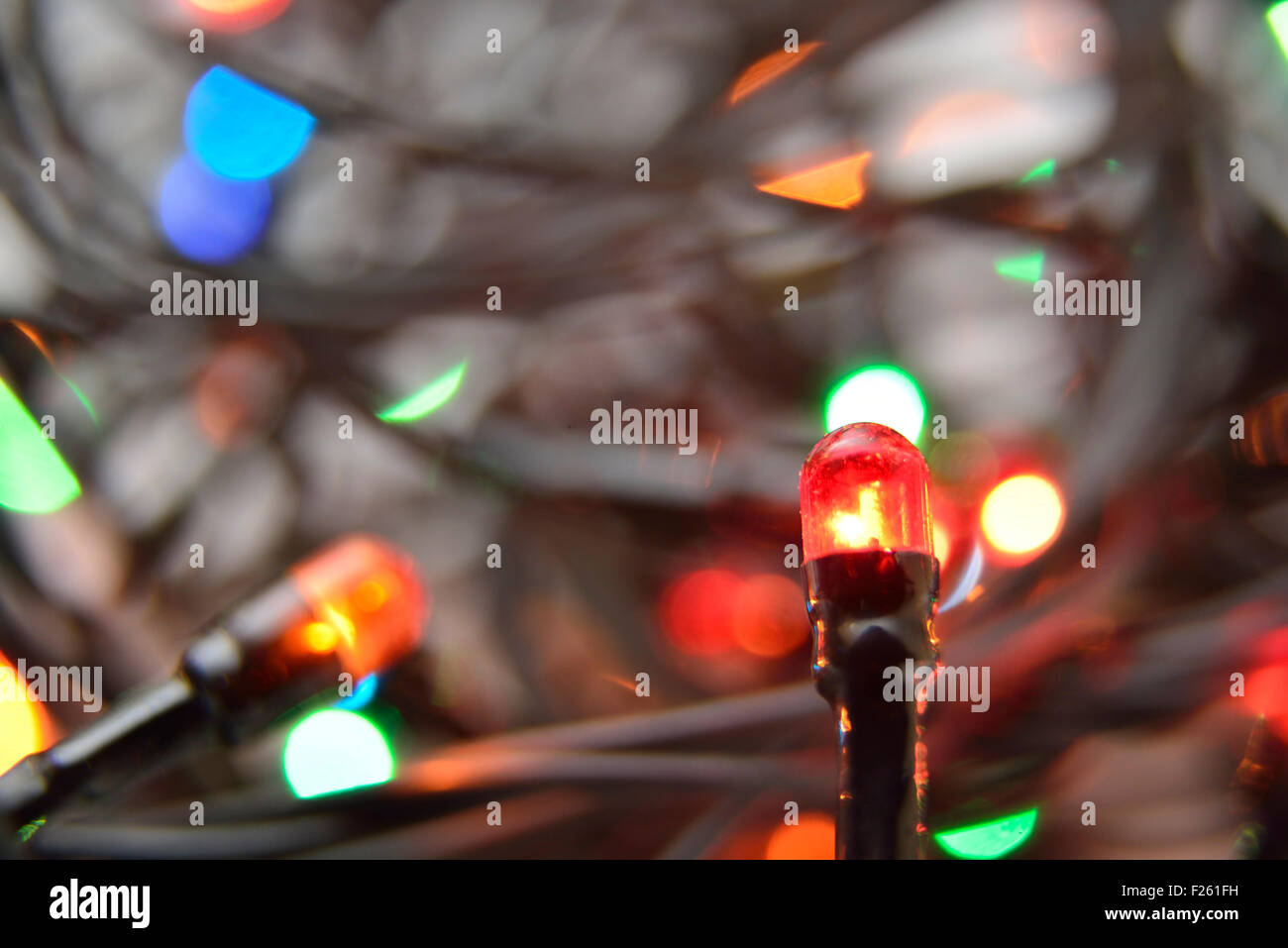 red stop light dangers of Electricity (red diode Stock Photo - Alamy