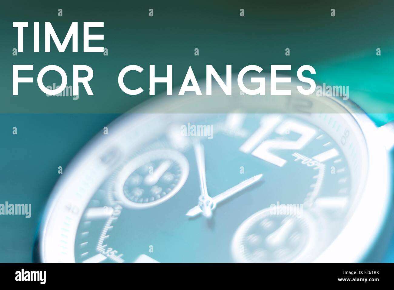time for changes concept Stock Photo - Alamy