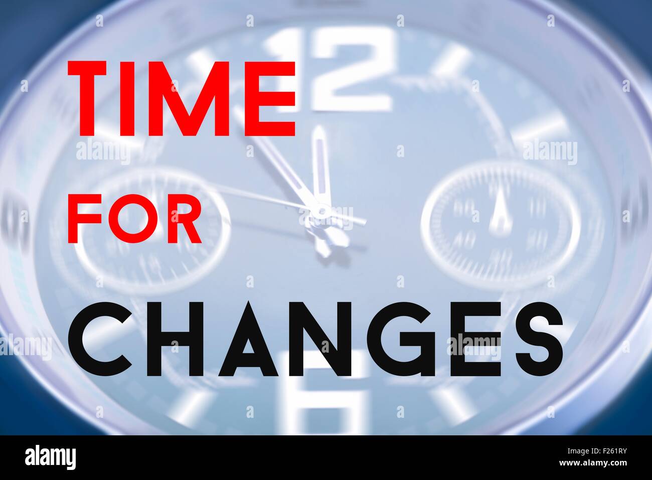 time for changes concept Stock Photo - Alamy