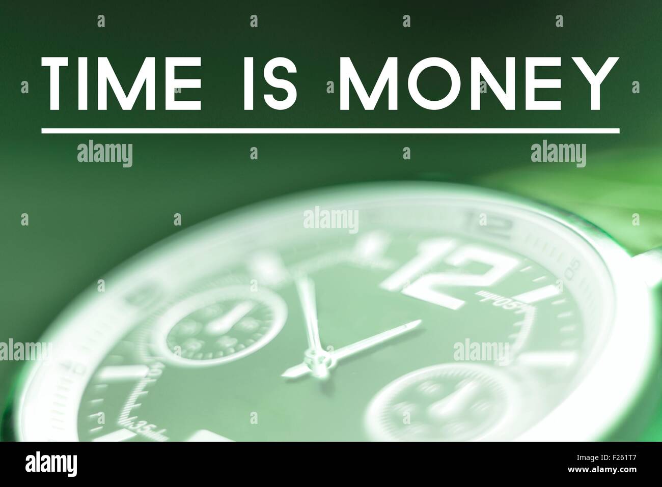 time is money concept Stock Photo - Alamy