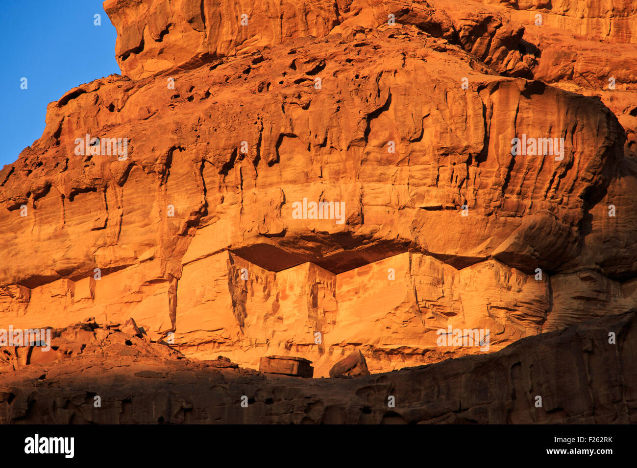 Wadi Rum mountain Stock Photo - Alamy
