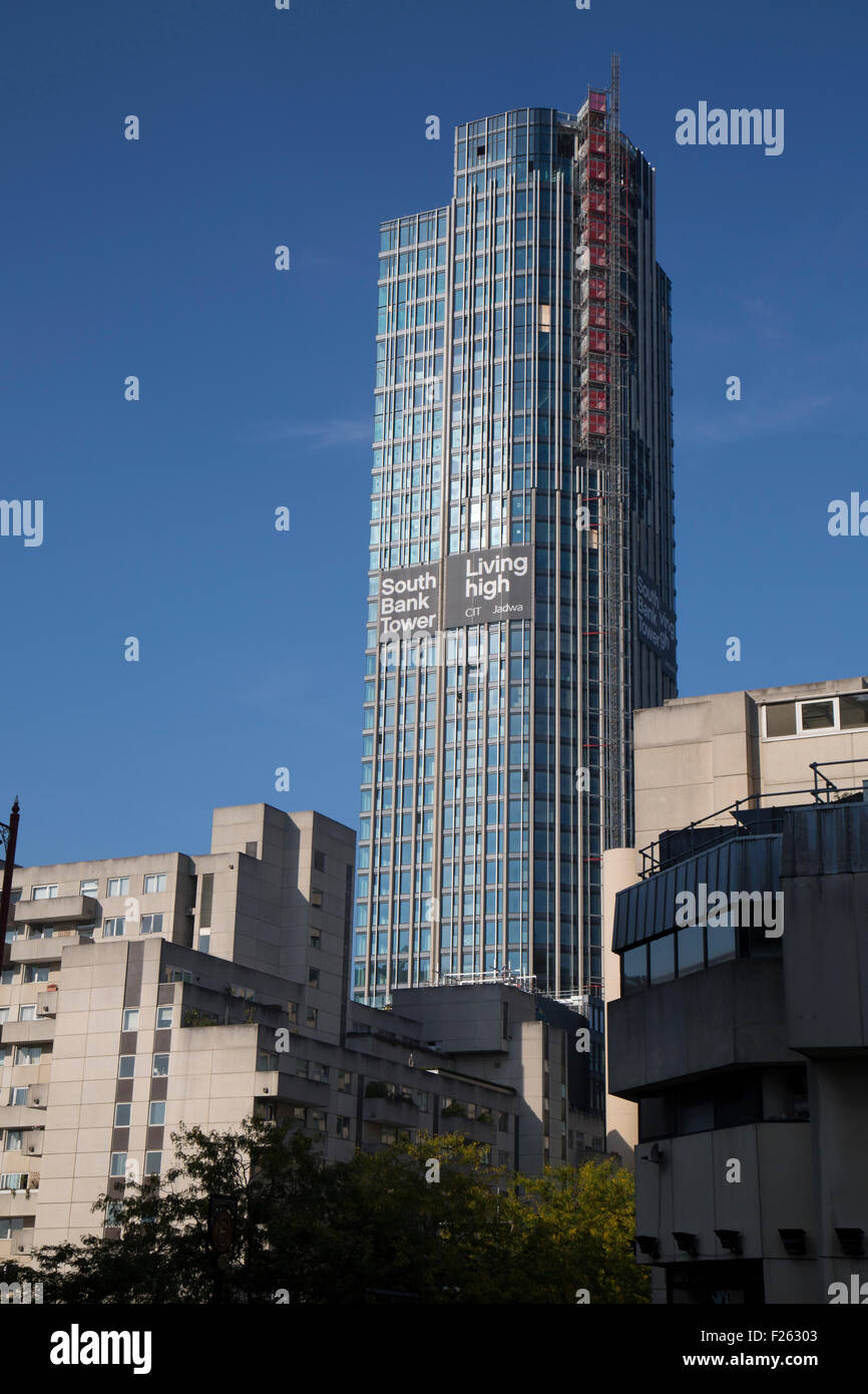 The South Bank Tower, London Stock Photo - Alamy