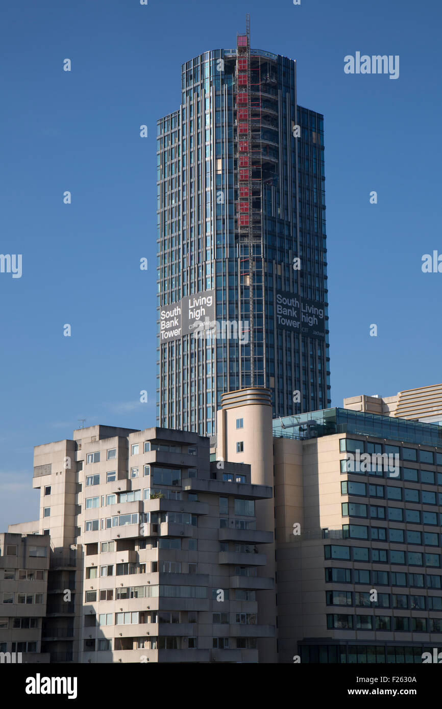 The South Bank Tower, London Stock Photo - Alamy