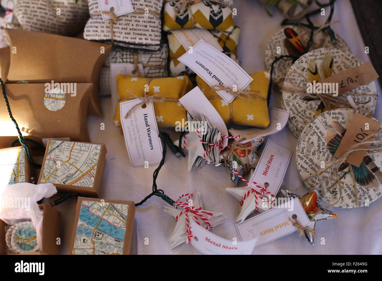 West Hampstead Christmas Market, London Stock Photo - Alamy