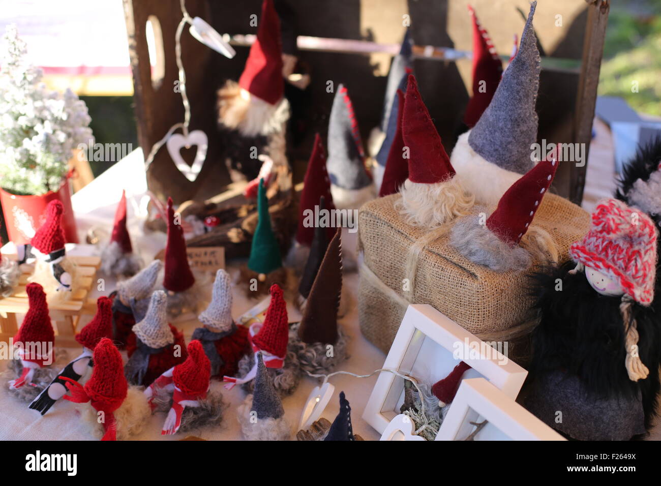 West Hampstead Christmas Market Stock Photo - Alamy