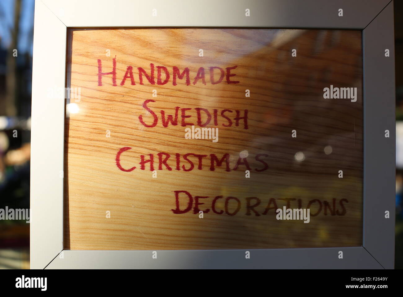 West Hampstead Christmas Market Stock Photo - Alamy