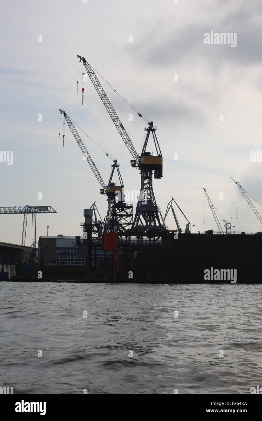 HafenCity & Hamburg Docks in Hamburg, Germany Stock Photo - Alamy