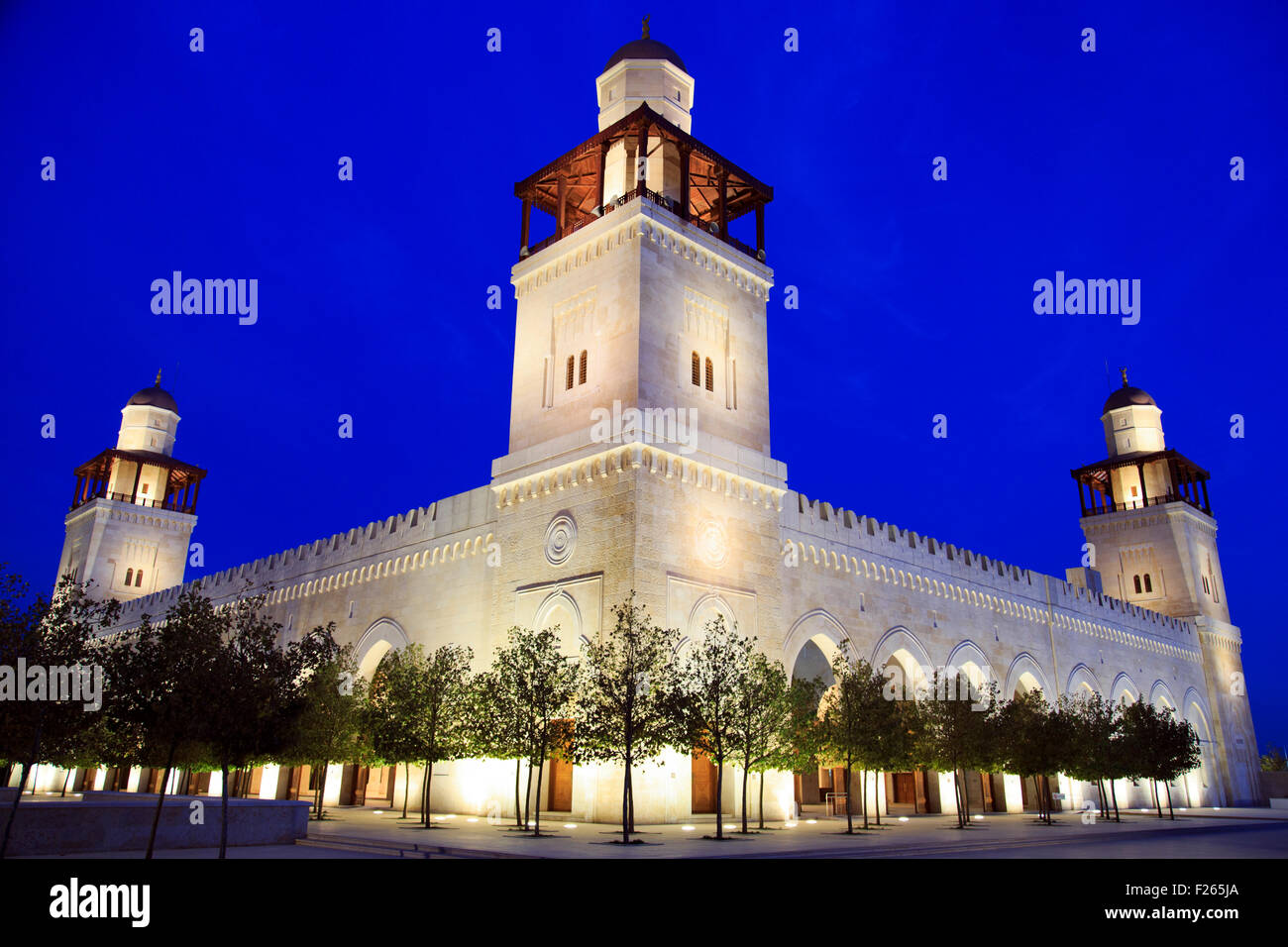 King Hussein Mosque in Amman,Jordan Stock Photo - Alamy