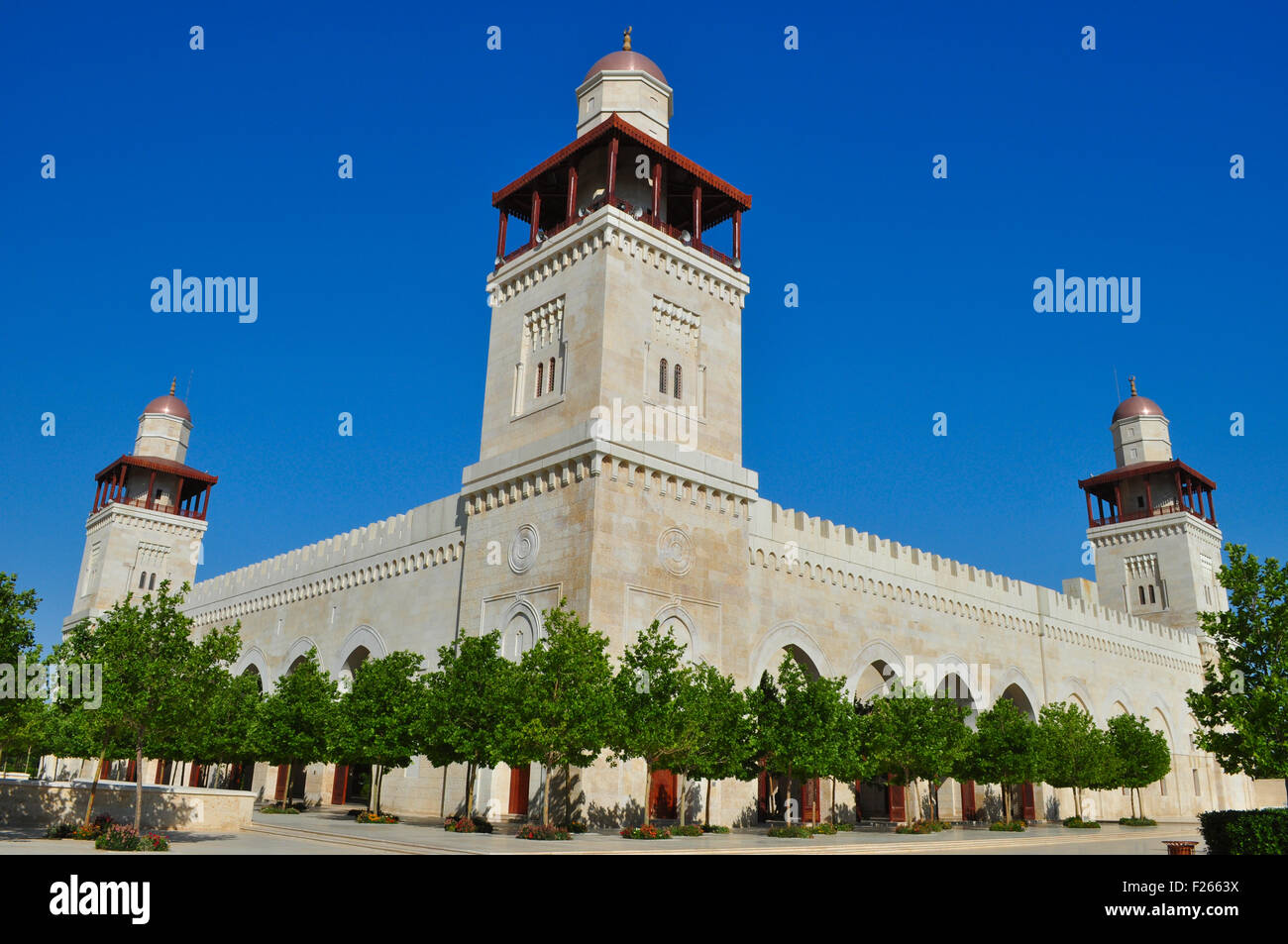 King Hussein Mosque in Amman,Jordan Stock Photo - Alamy