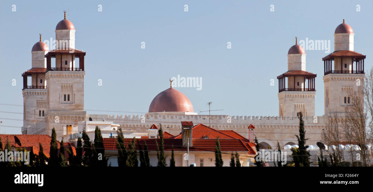 King Hussein Mosque in Amman,Jordan Stock Photo - Alamy
