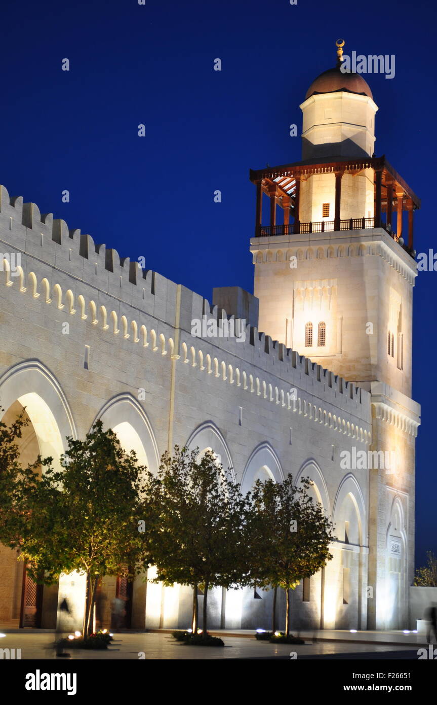 King Hussein Mosque in Amman,Jordan Stock Photo - Alamy