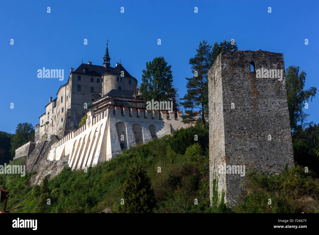 Cesky Sternberk Castle, Czech Republic, Europe Stock Photo - Alamy