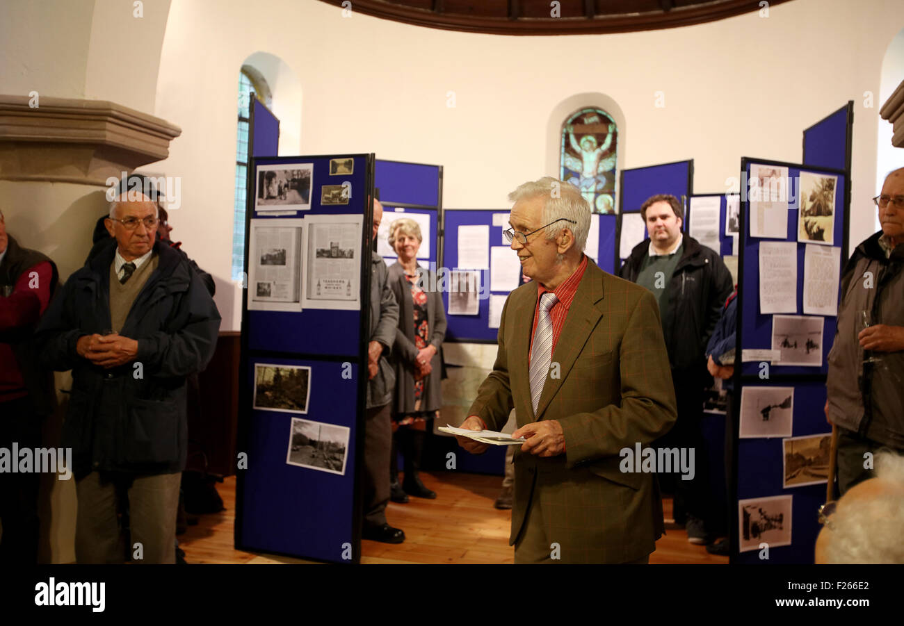 Haddington, Scotland, UK. 12th Sep, 2015. Longformacus Kirk is now a ...