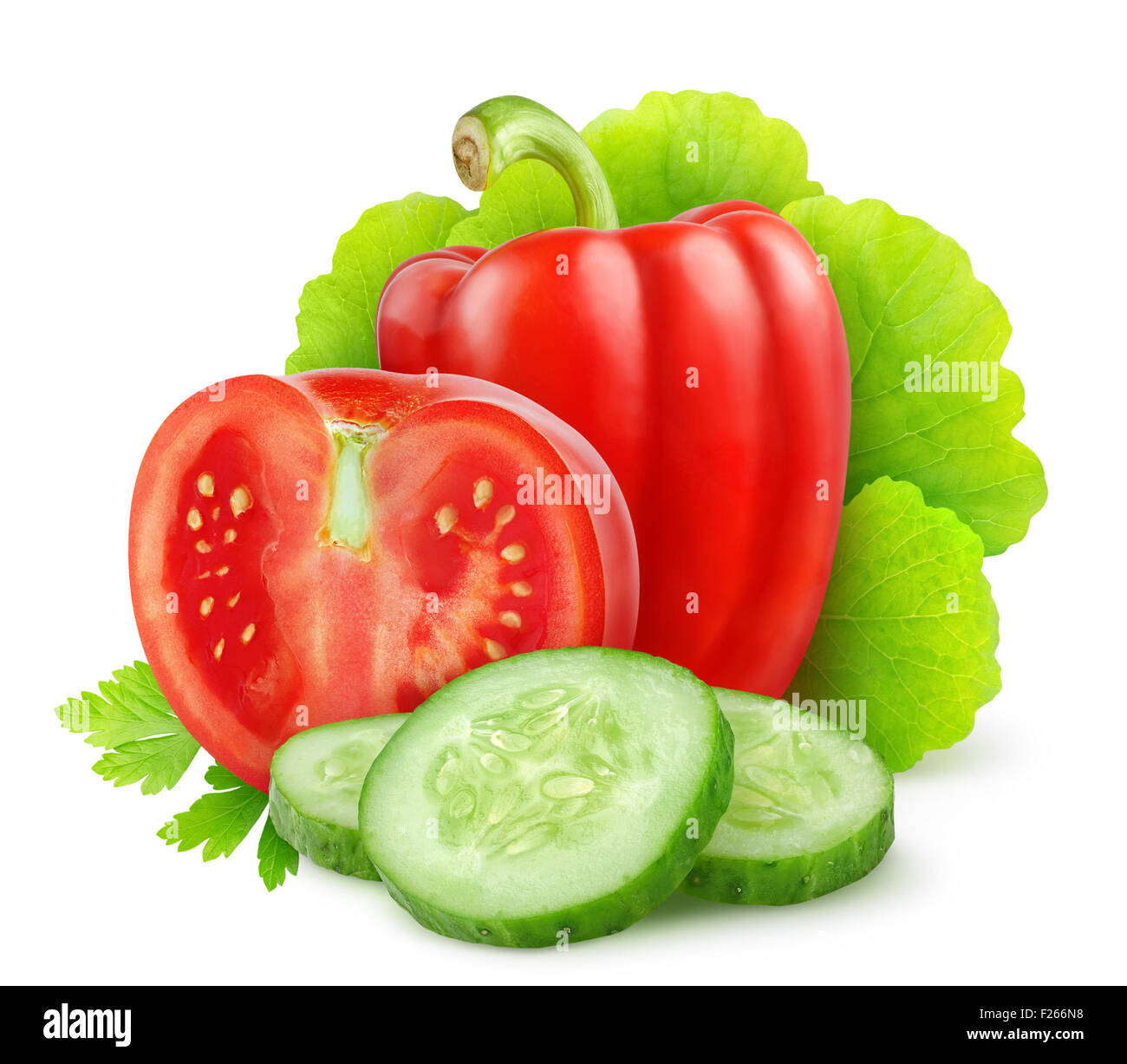 Fresh vegetables isolated on white Stock Photo - Alamy