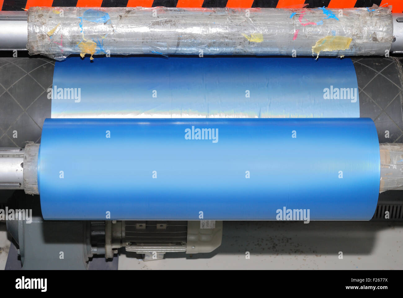 production of polyethylene (roll polythene Stock Photo - Alamy