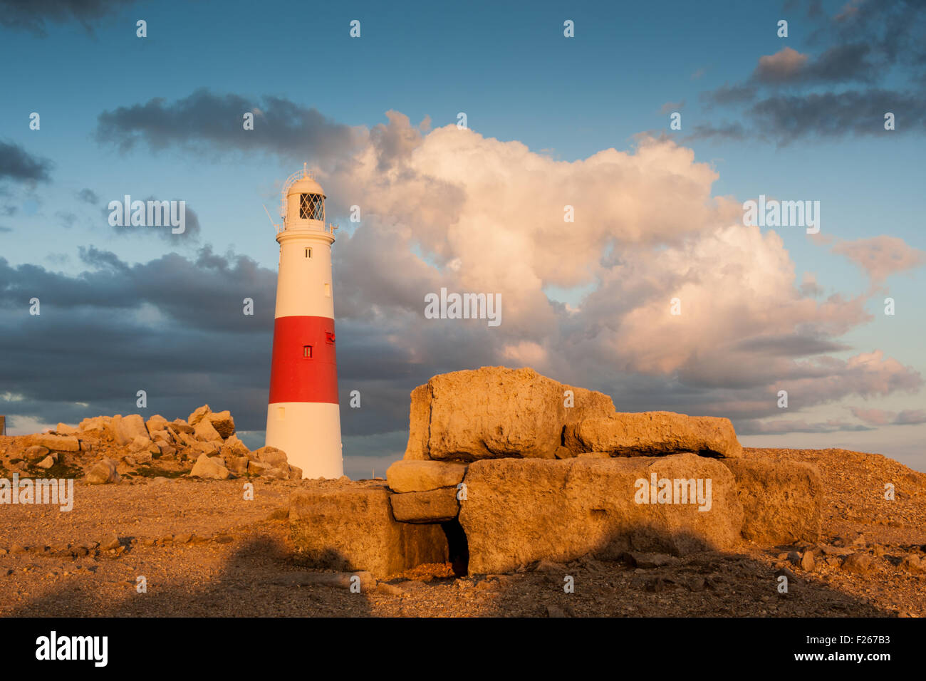Portland Bill lighthouse, Dorset UK Stock Photo - Alamy